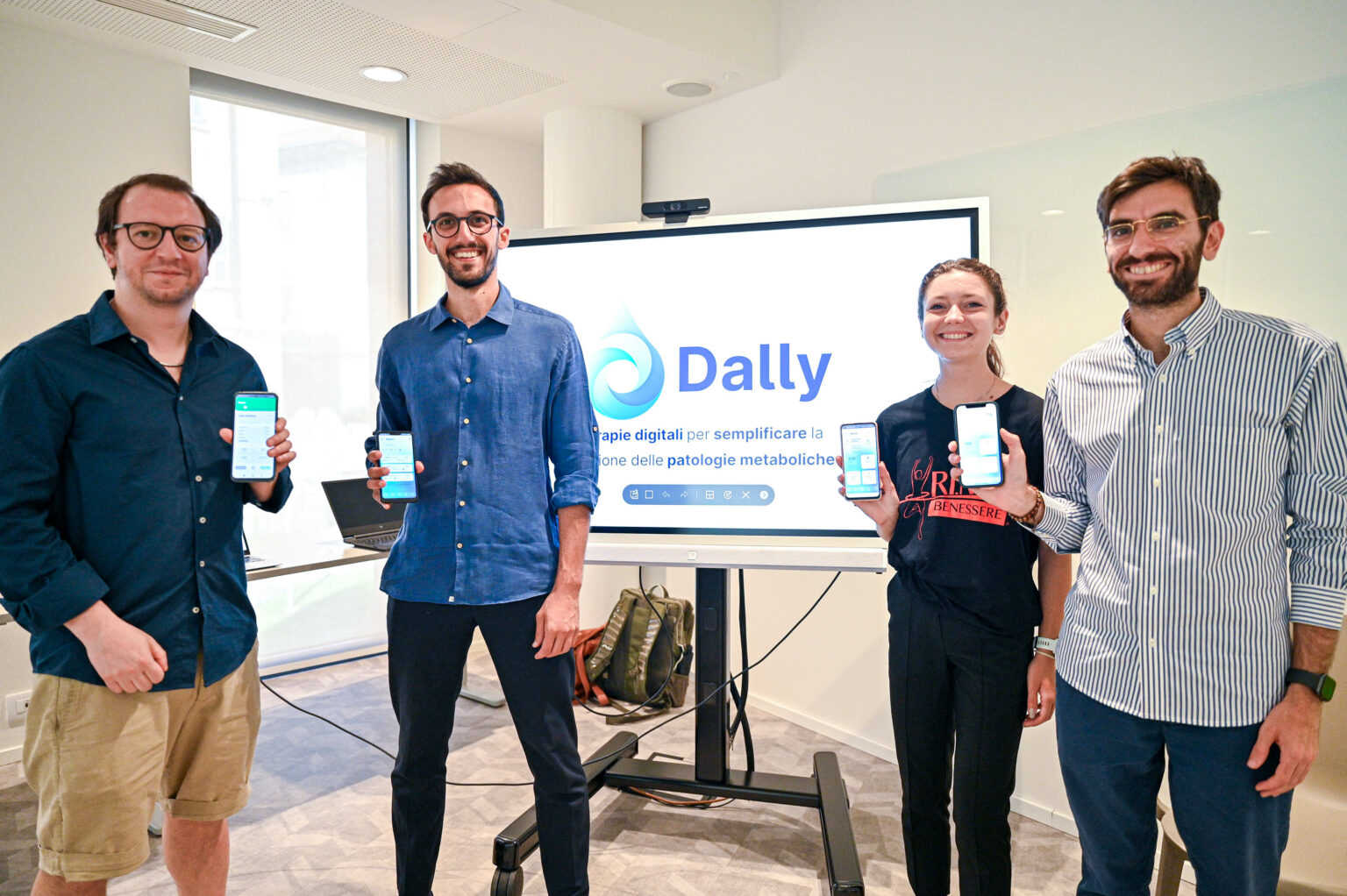 Chi siamo · Dally, i valori e i membri del team